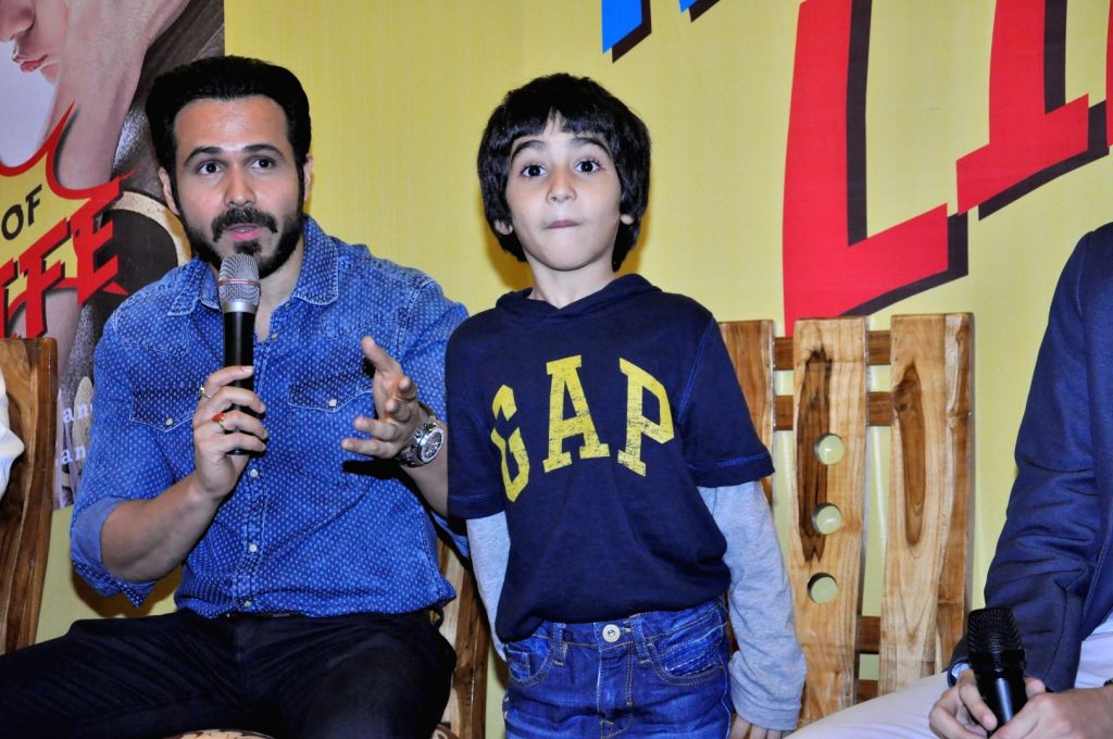 Emraan Hashmi launches his book The Kiss of Life