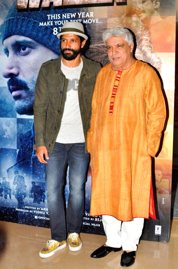 Trailer launch of film Wazir