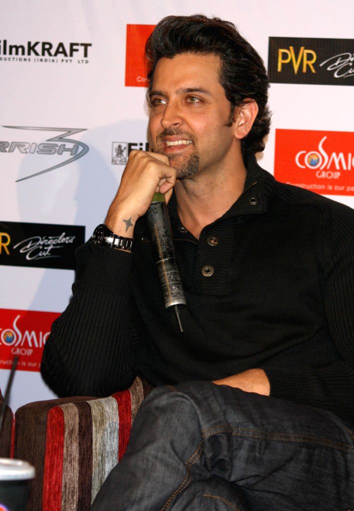 Promotion of their upcoming film 'Krrish 3' at PVR