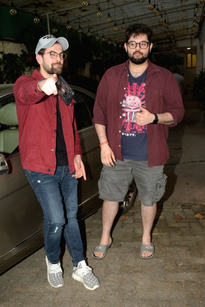 Neil Nitin Mukesh seen at a studio