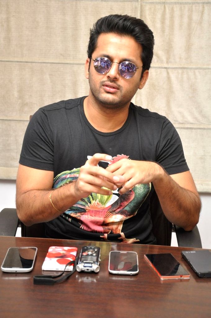 Nithiin during a interview