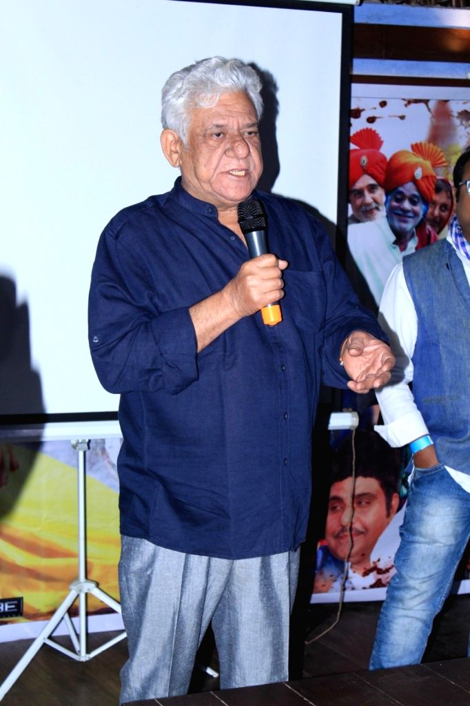 Trailer launch of the Om Puri film Rambhajan Zindabad