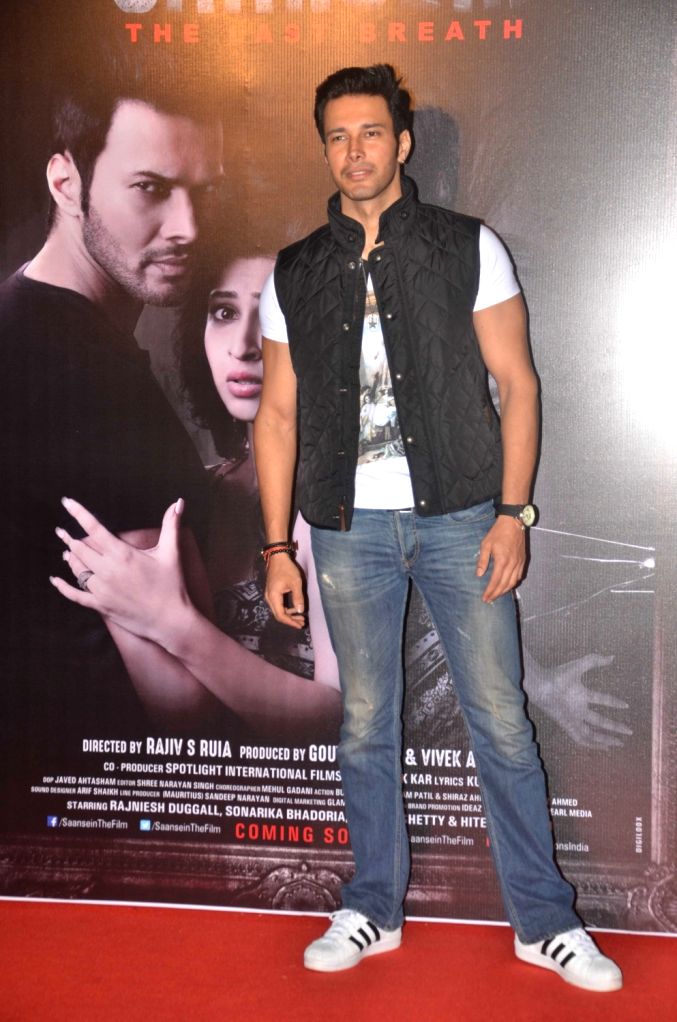 Trailer launch of film Saansein - Sonarika Bhadoria, Rajneesh Duggal ...