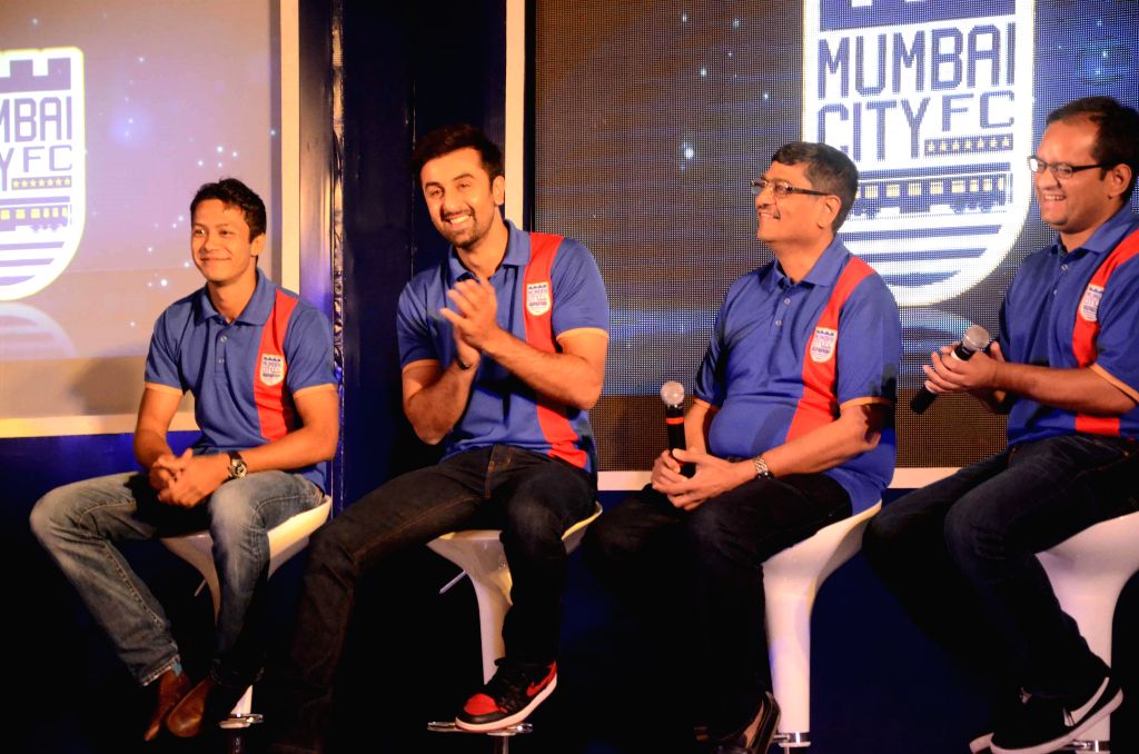 Mumbai City FC football club team logo launch