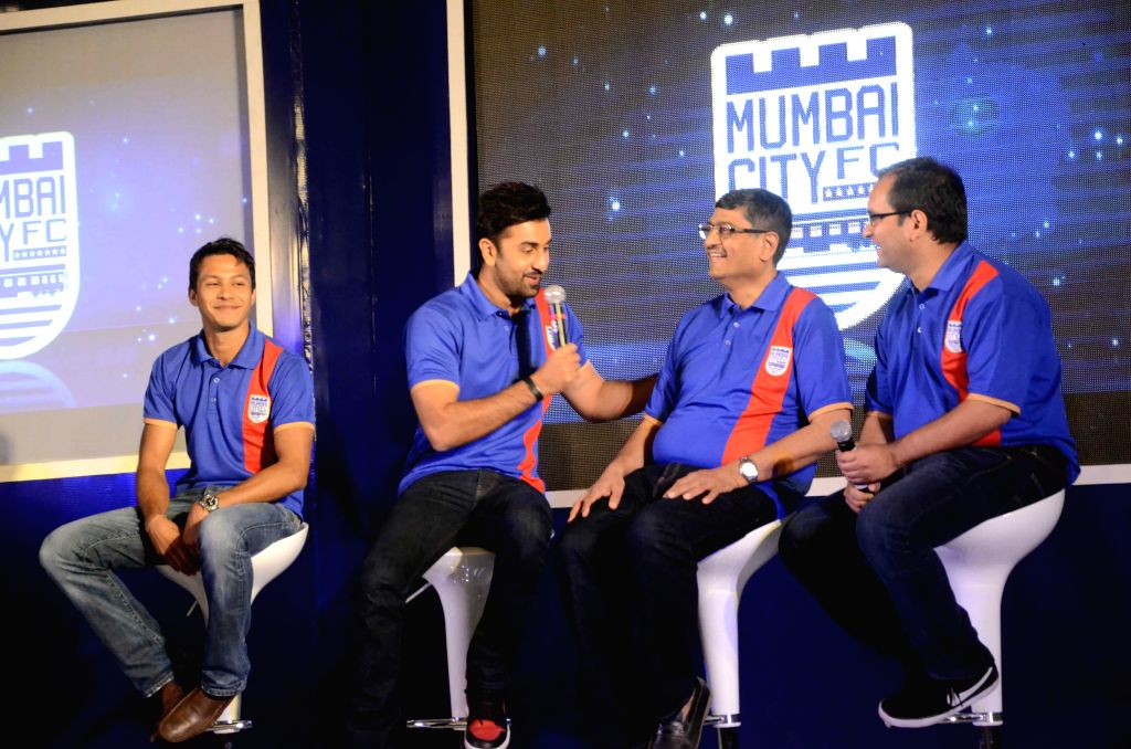 Mumbai City FC football club team logo launch