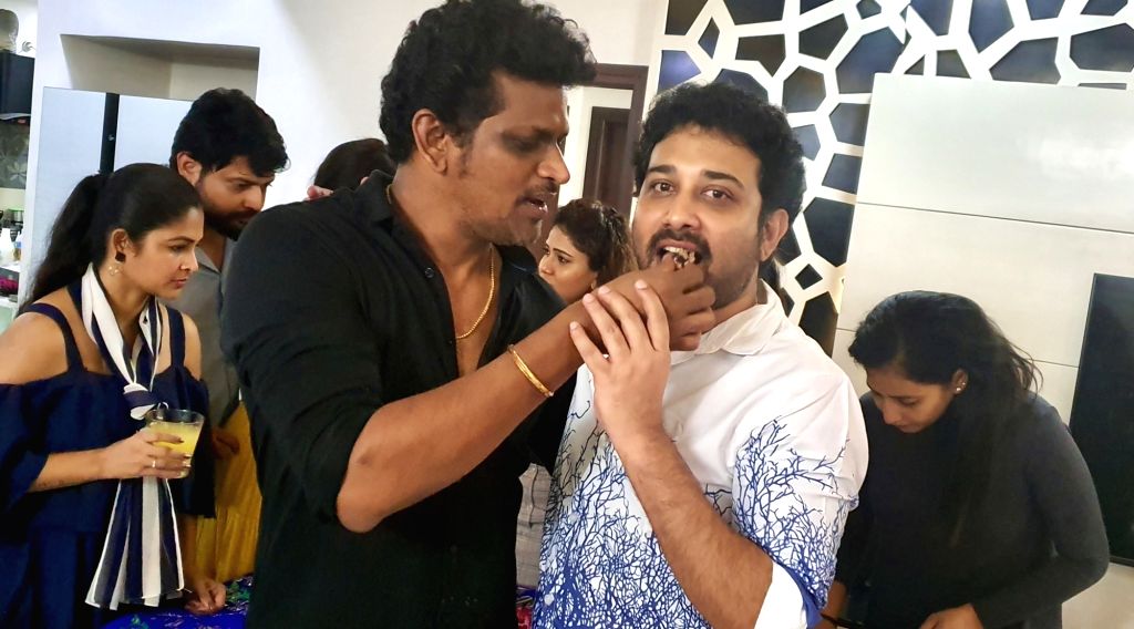 Birthday celebrations of Siva Balaji