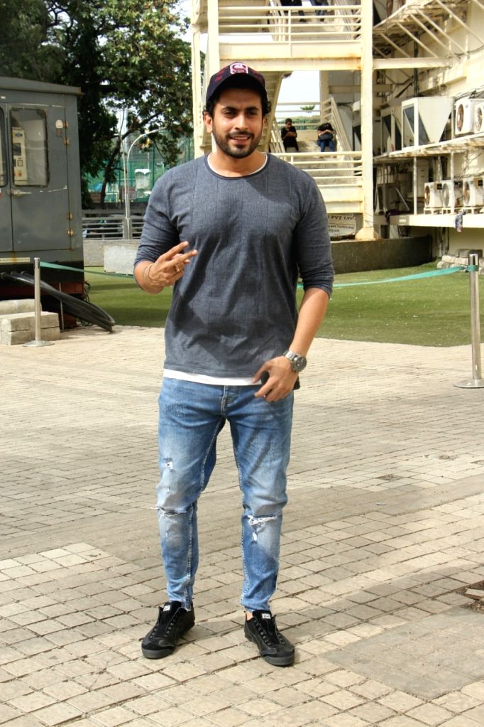 Sunny Nijar seen at a cinema theatre