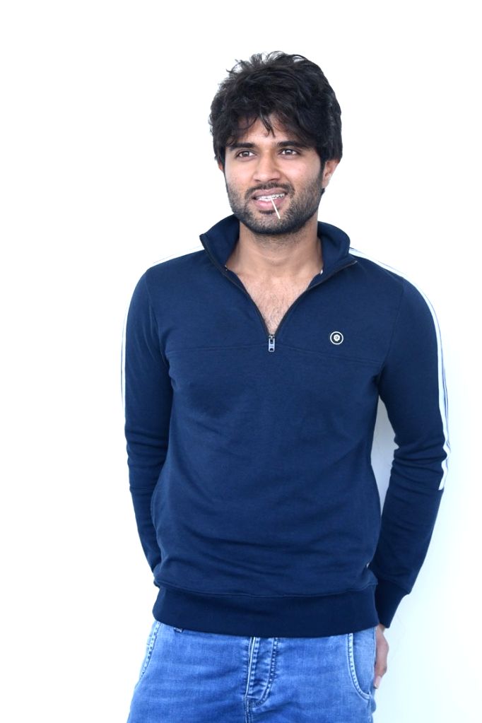 Vijay Deverakonda during a interview