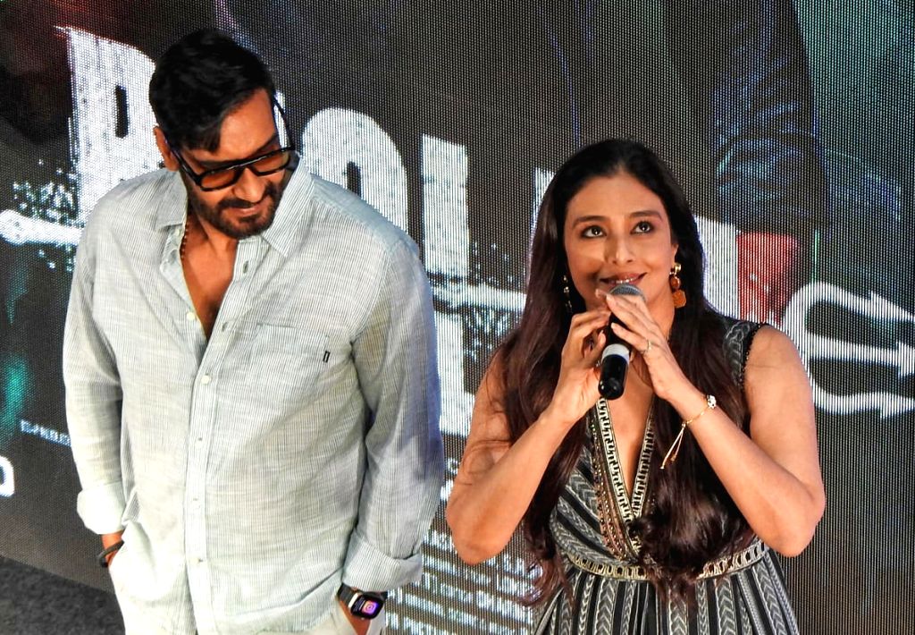 New Delhi : Actor Ajay Devgn during a promotional event