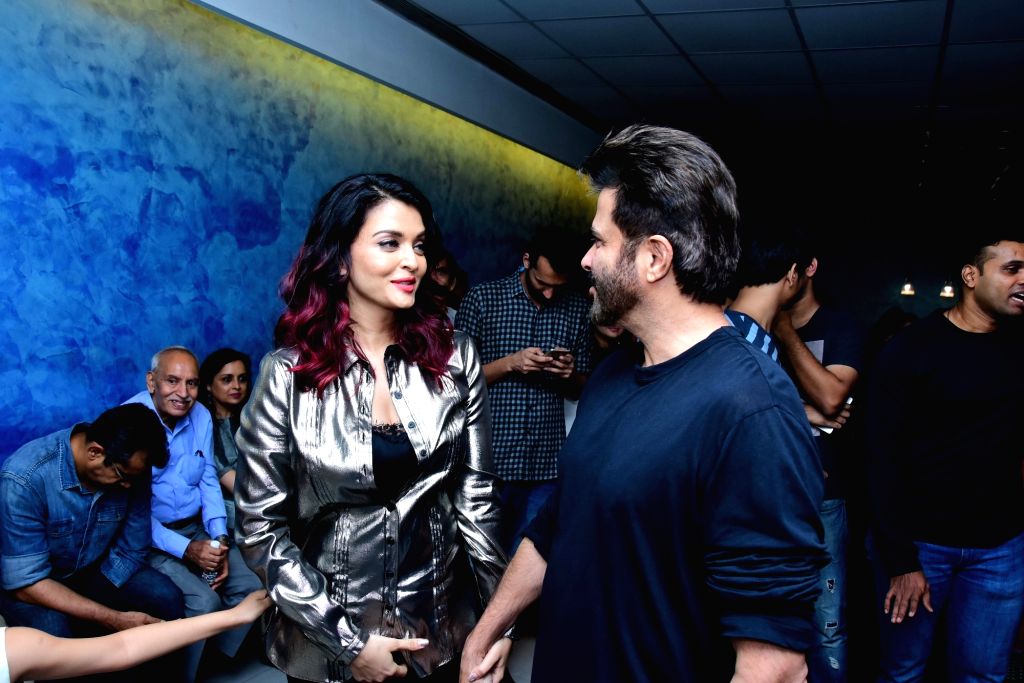 Special screening of film "Fanney Khan" - Anil Kapoor and Aishwarya Rai ...
