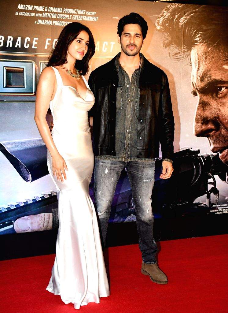 Actors at the screening Of Yodha Movie