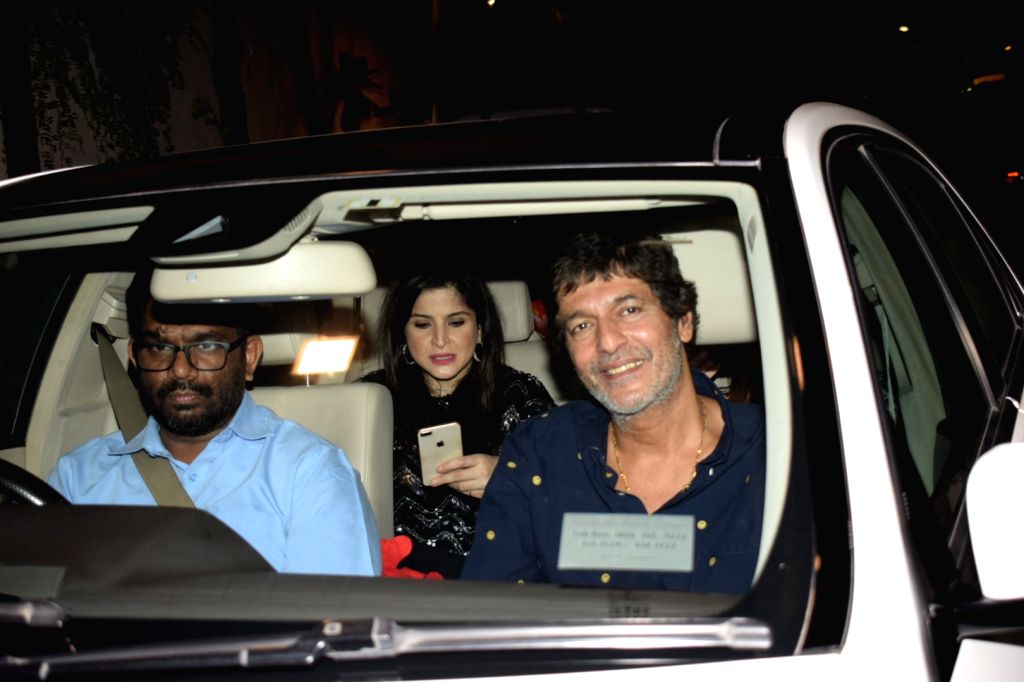 Abu Jani, Sandeep Khosla's party - Chunky Pandey, Bhavna Pandey, Maheep ...