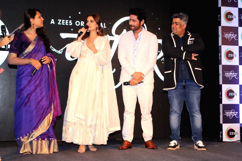 Webshow "Kaafir" press conference - Sonam Nair, Dia Mirza, Mohit Raina ...