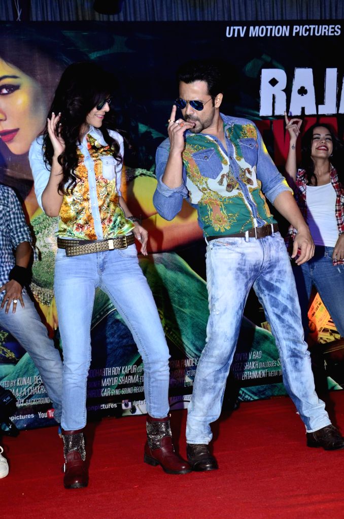 Launch of film Raja Natwarlal special dance track Flip Your Collar Back