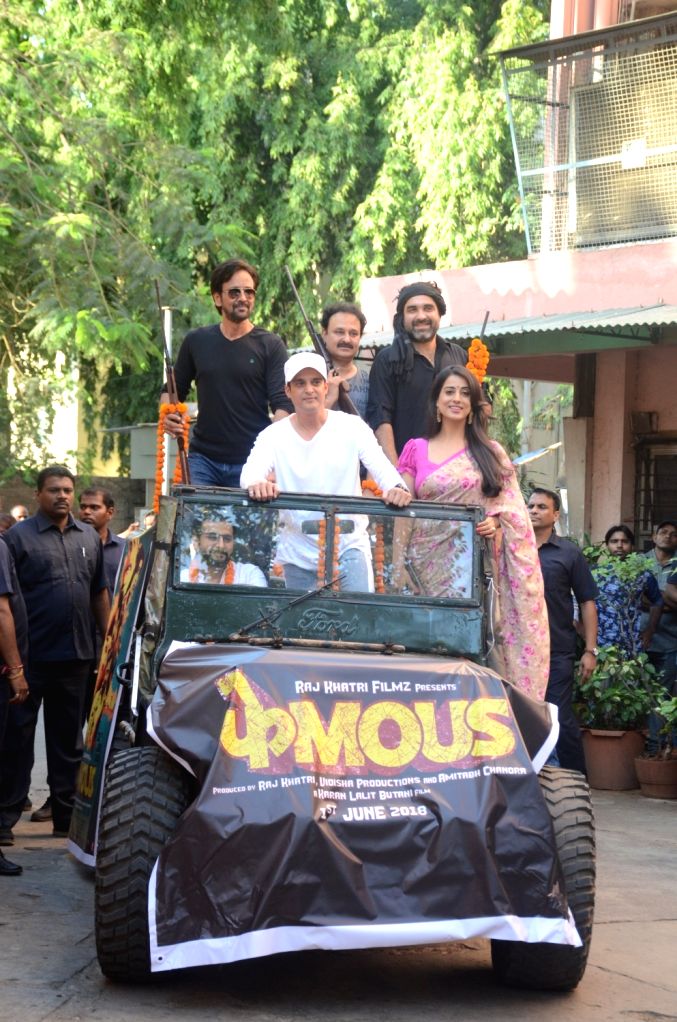 Trailer launch of film "Phamous" - Pankaj Tripathi, Mahie Gill, Jimmy ...