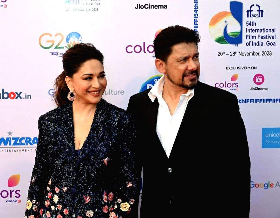 Actors pose for photos at the inaugural ceremony of 54Th International ...