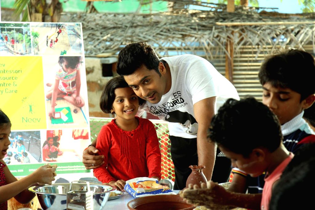 : (231115) Hyderabad: Suriya and Amala Paul starring movie "Memu ...