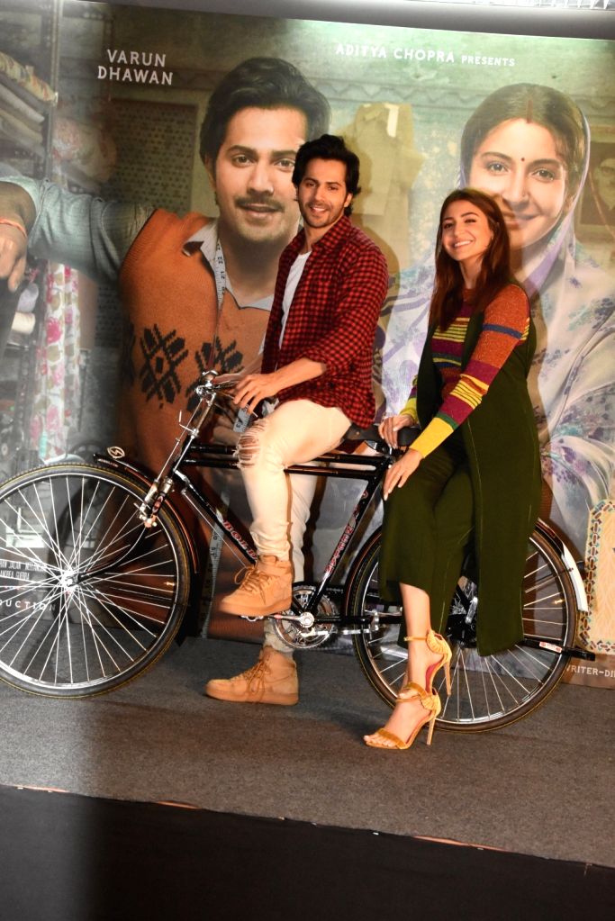 Promotion of film "Sui Dhaaga: Made in India" - Varun Dhawan and ...