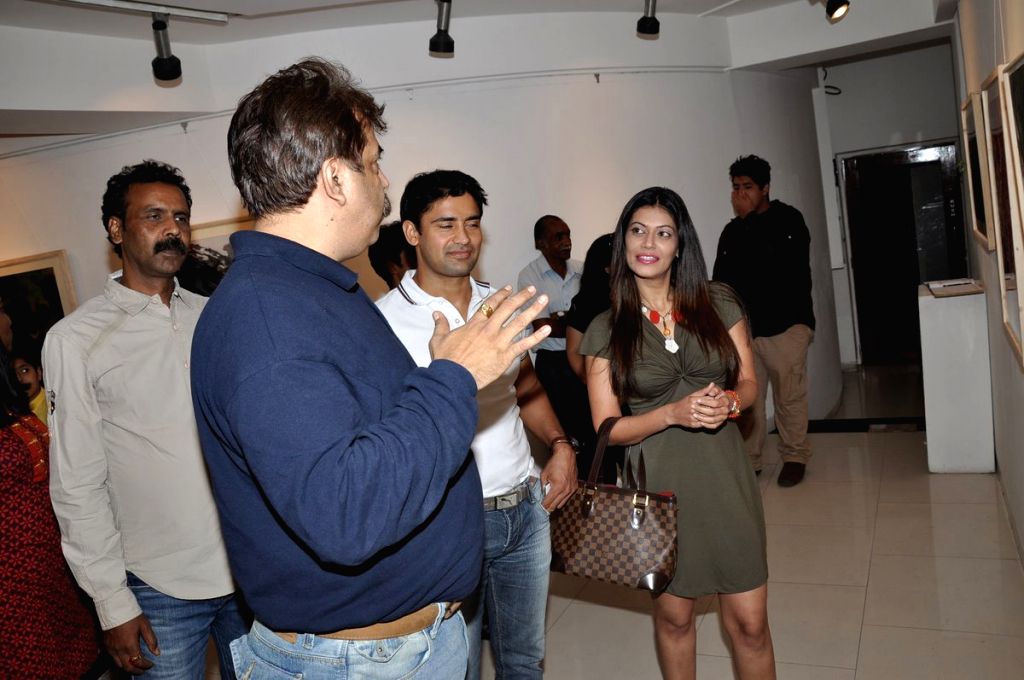 Payal Rohatgi at an Art Exhibition