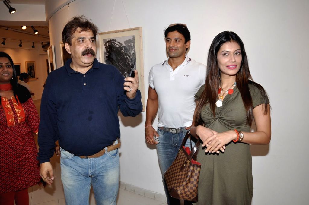 Payal Rohatgi at an Art Exhibition