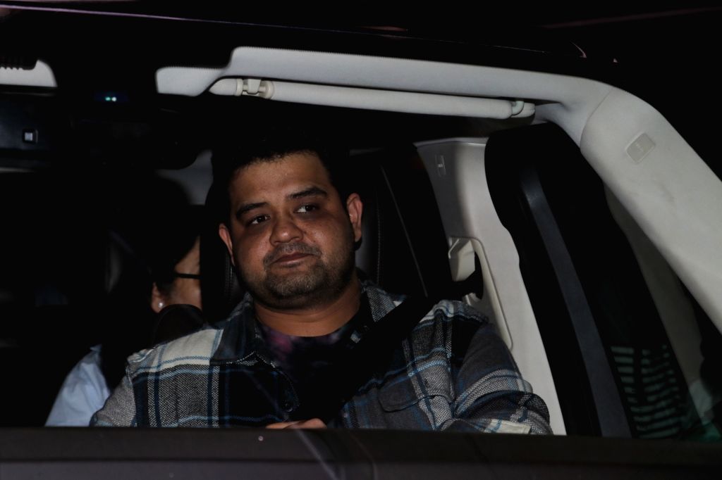 Anushka Sharma's brother Karnesh Sharma seen at airport