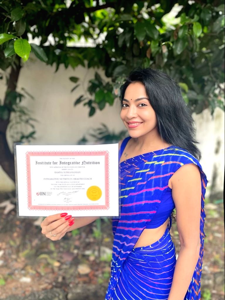 Fighting Fit: Actress-VJ Ramya Subramanian is now an integrative health ...