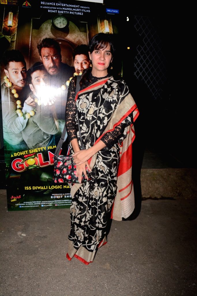 Golmaal Again" screening - Shruti Seth