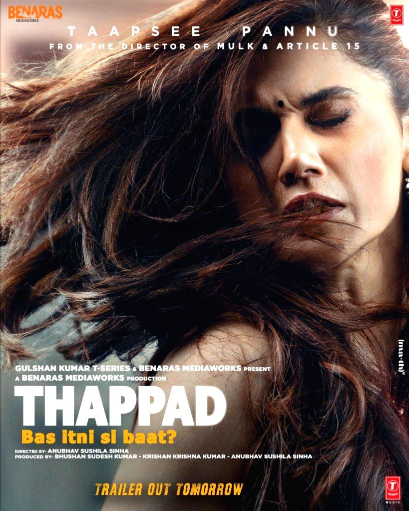 Taapsee Pannu shares 'Thappad' first look