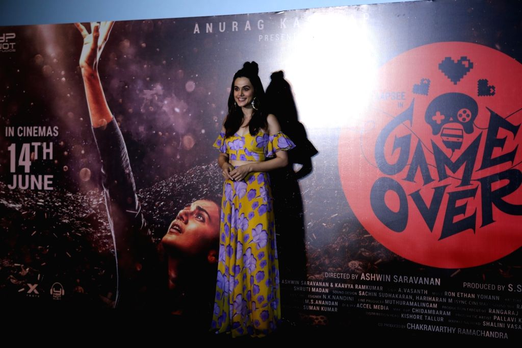 Film "Game Over" trailer launch - Tapsee Pannu