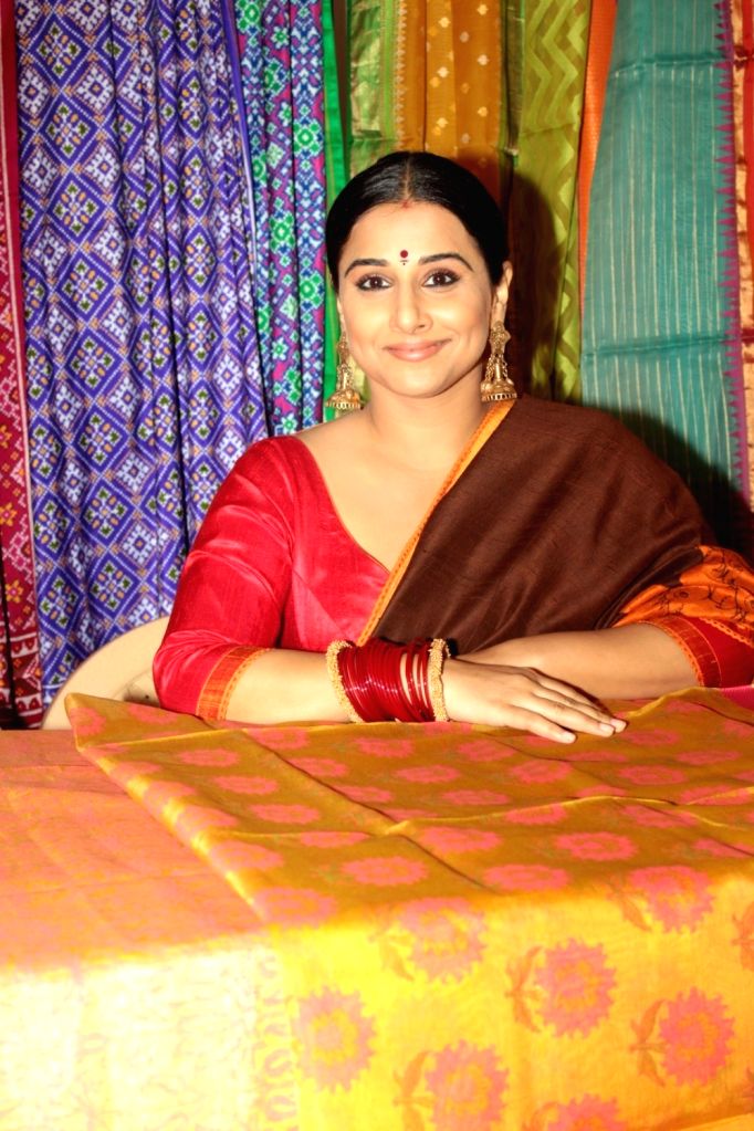 Vidya Balan unveils Gaurang Shah's summer collection