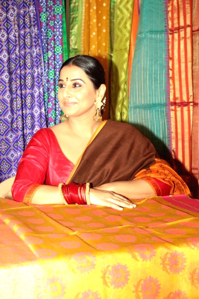 Vidya Balan unveils Gaurang Shah's summer collection