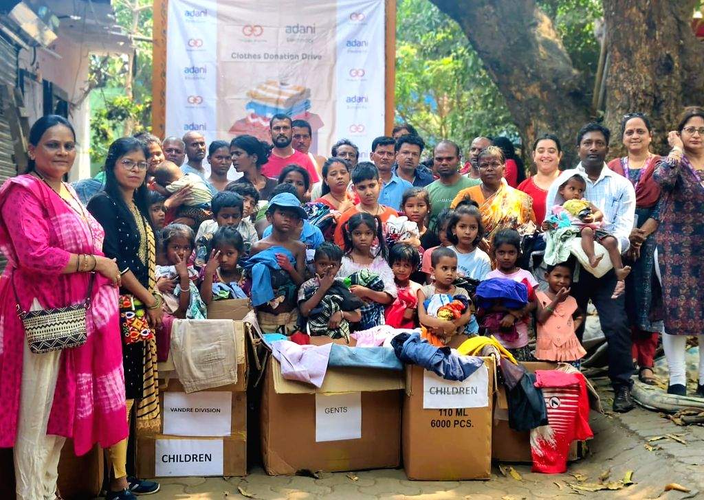 Adani Electricity Clothing Donation Drive
