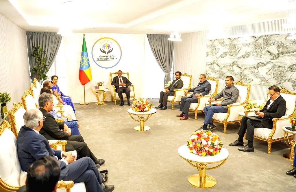Addis Ababa: An all-party parliamentary delegation meets Adem Farah