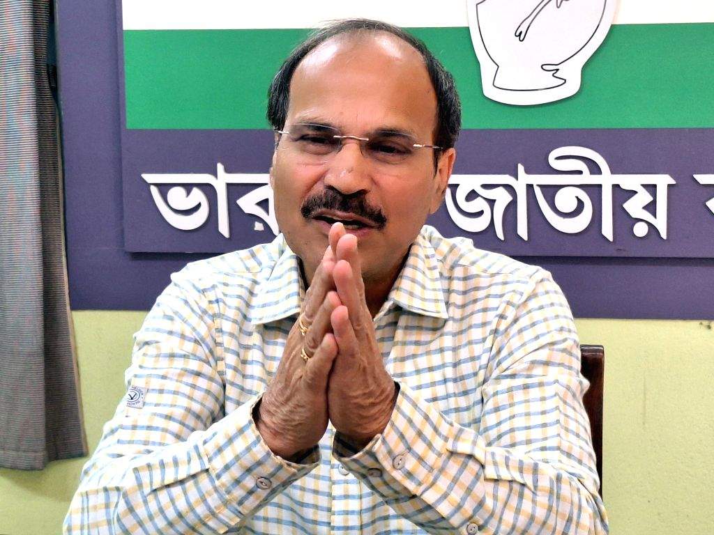 Adhir Ranjan Chowdhury Addresses Press Conference