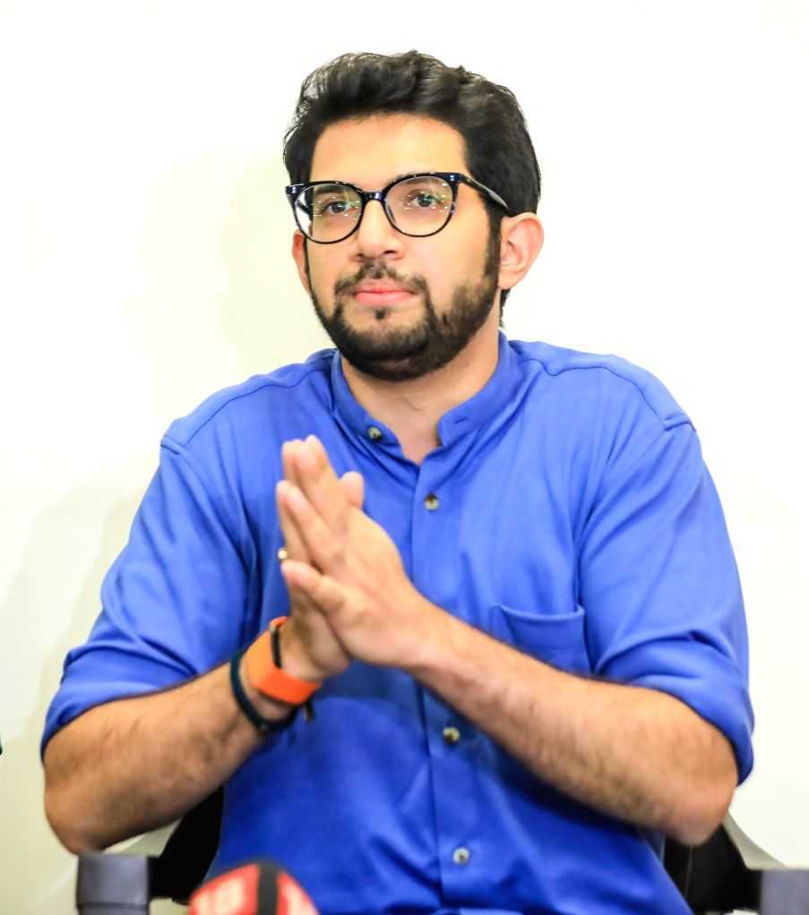 Aditya Thackeray Addresses Media in Mumbai