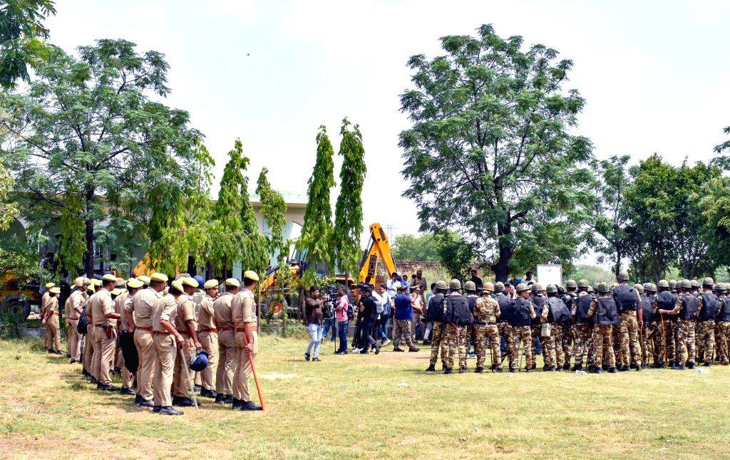 Administration Demolishes Madrasa Building