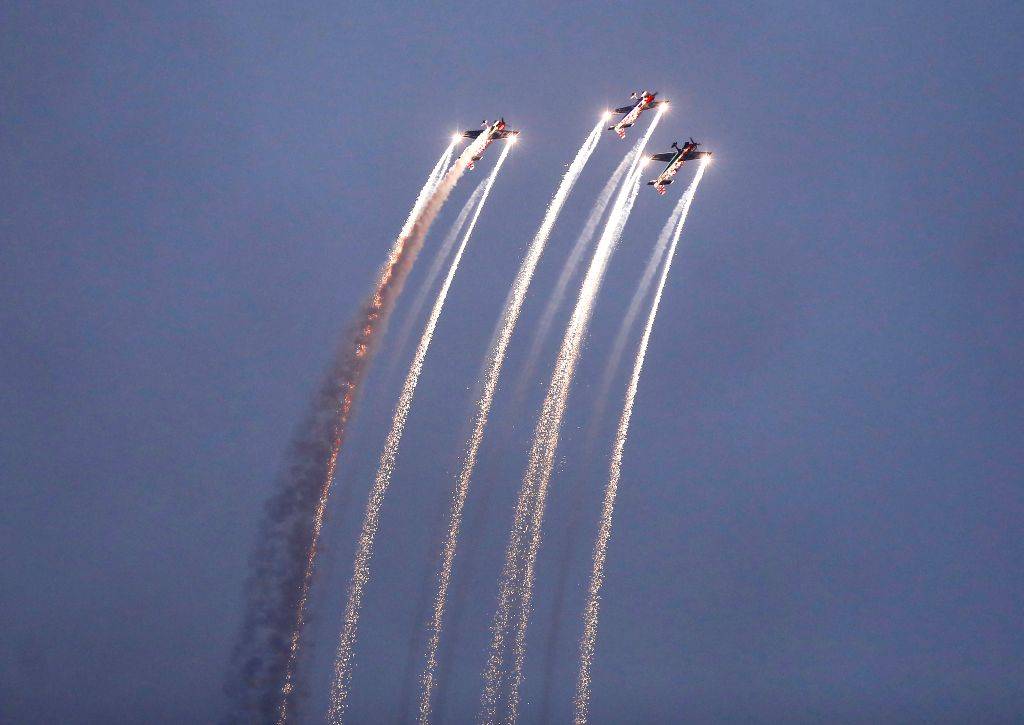 Aerial Displays Mark Inauguration of Wings India 2026