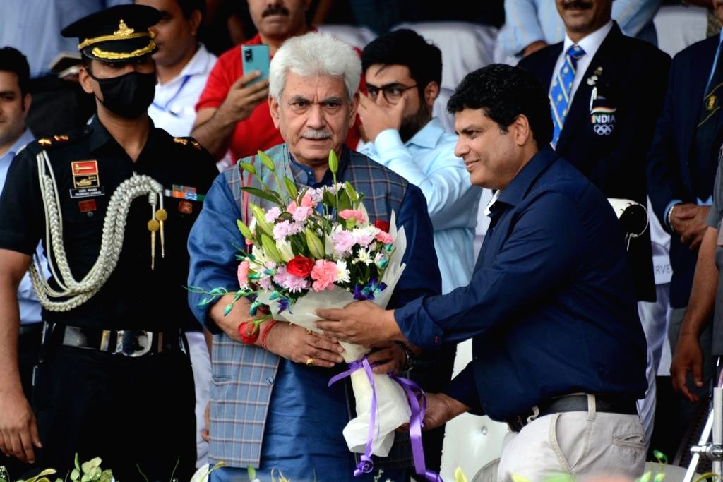 Free Photo : After inauguration of restored Bakshi Stadium in Srinagar ...