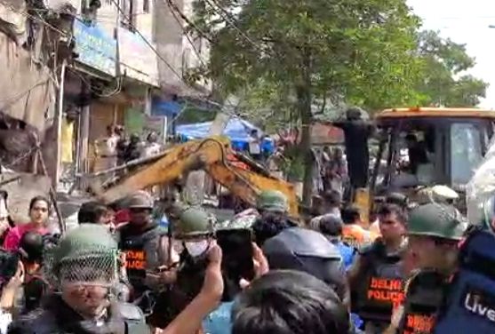 Free Photo: After witnessing violence, demolition drive underway in ...