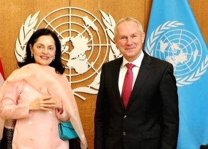 Ahead of assuming UNSC chair, India's UN permanent representative meets ...