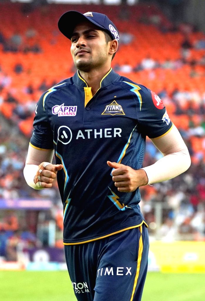 Ahmedabad : GT player Shubman Gill during the IPL 2023 match