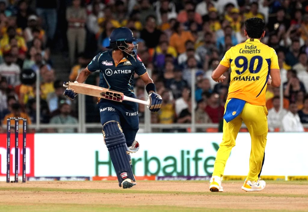 Ahmedabad : Gujarat Titans' Wriddhiman Saha in action during the IPL ...