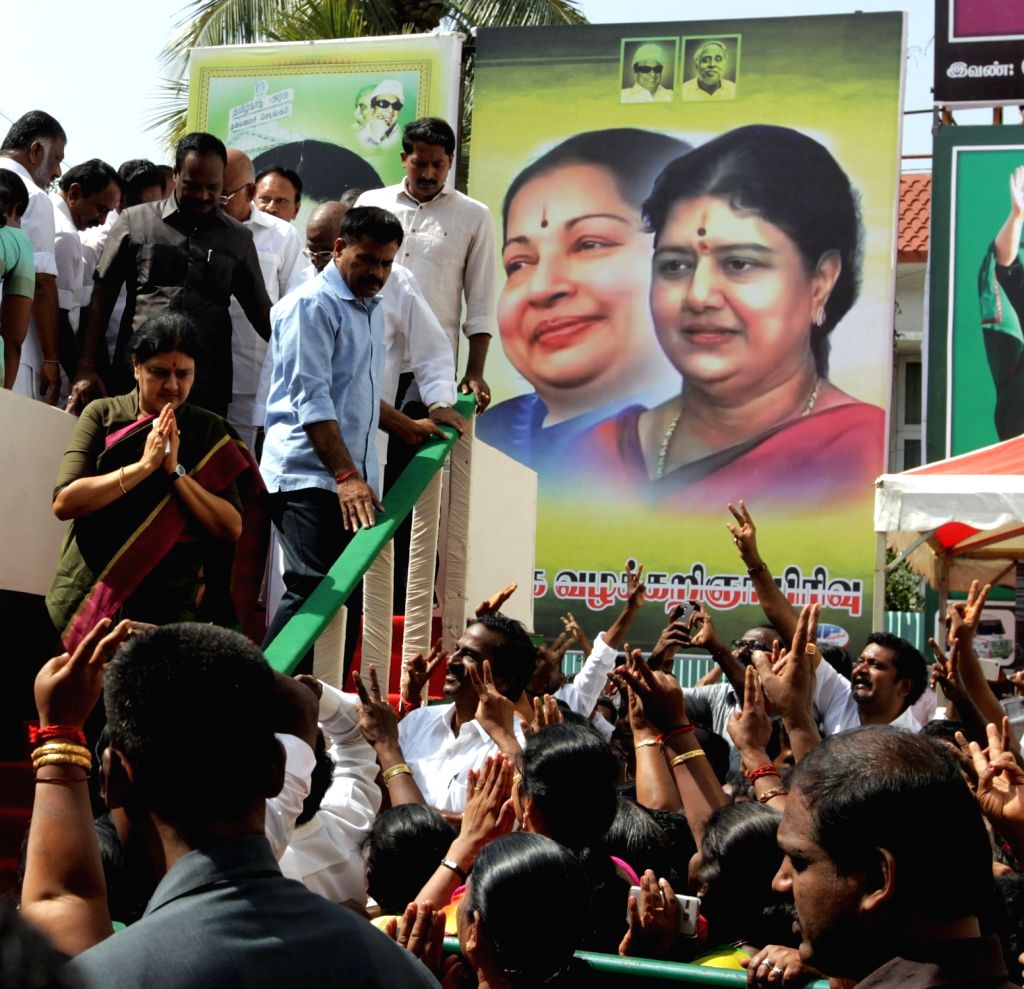 Sasikala Natarajan took over as AIADMK general secretary