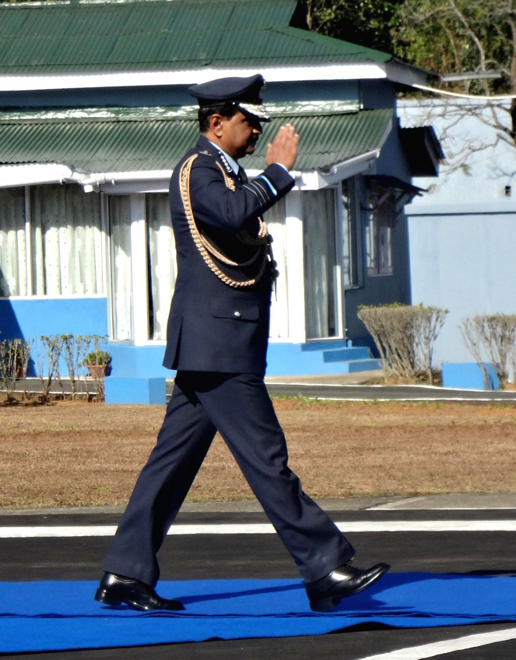 Air Chief Marshal N A K Browne on two-days farewell visit at the ...