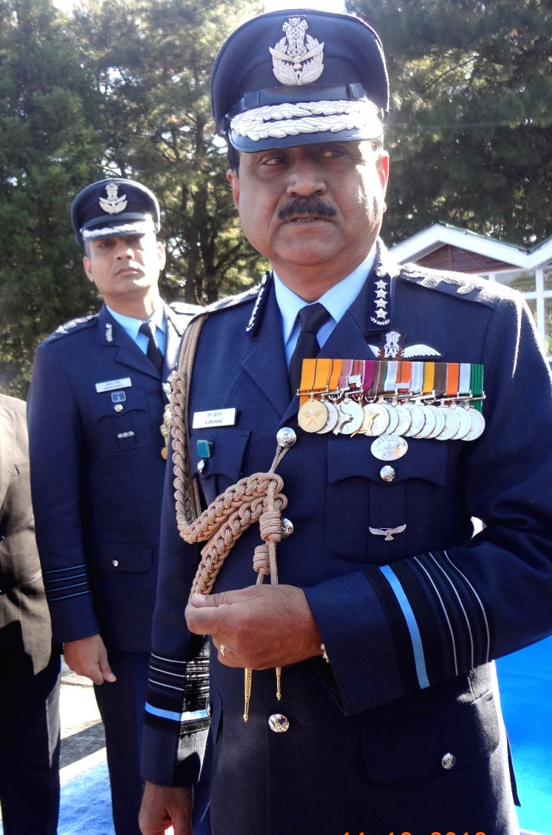 Air Chief Marshal N A K Browne on two-days farewell visit at the ...