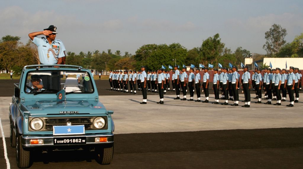 The Passing Out Parade at Air Force Station Avadi in Chennai