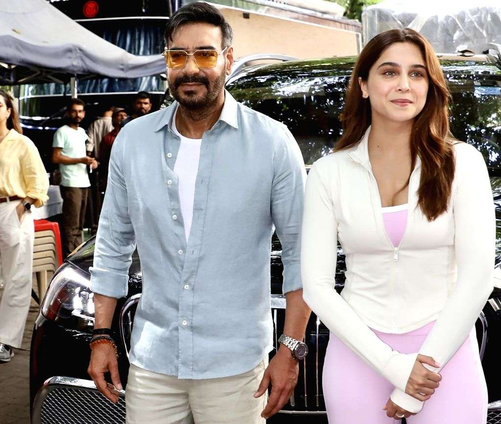 Ajay Devgn and Sharvari during World Environment Day 2025 campaign