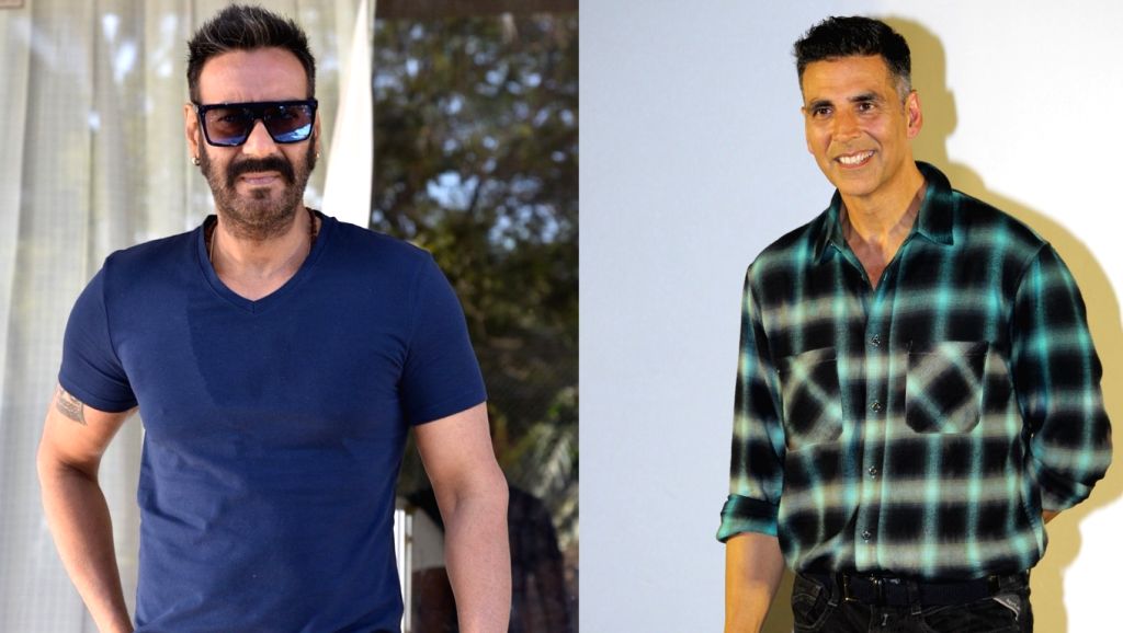File Photos: Akshay Kumar and Ajay Devgn