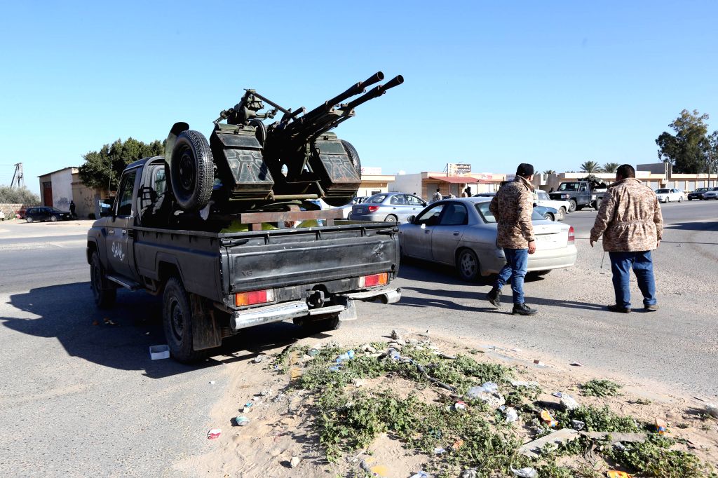 LIBYA-AL AZIZIA-CLASHES