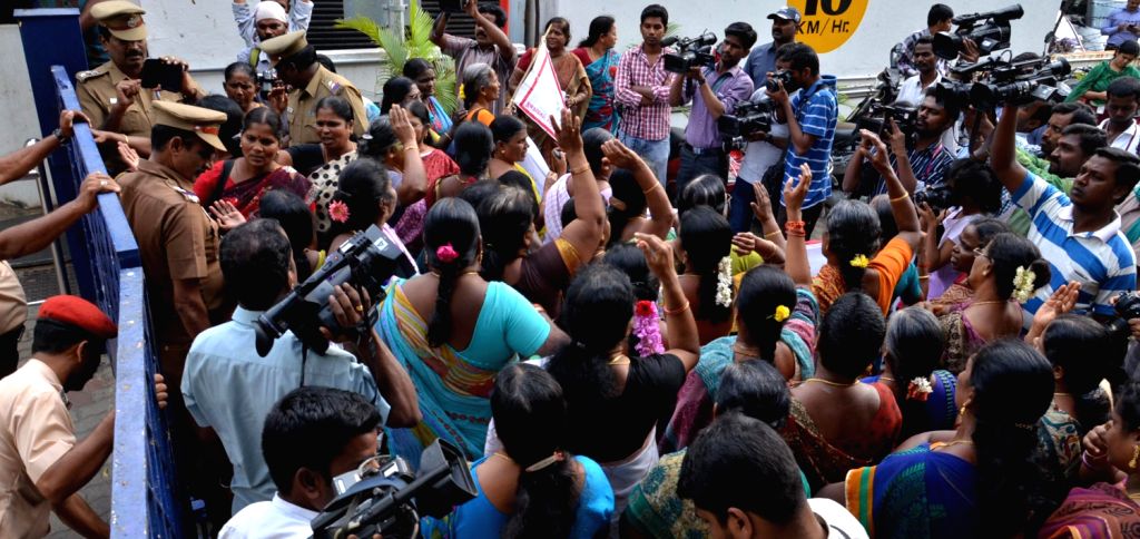 AIDWA protest